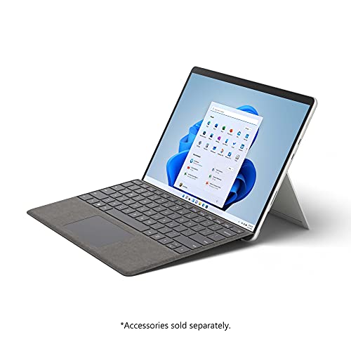 Microsoft Surface Pro 8-13" Touchscreen - Intel® Core™ i5-8GB Memory - 128GB SSD - Device Only - Platinum (Latest Model)
