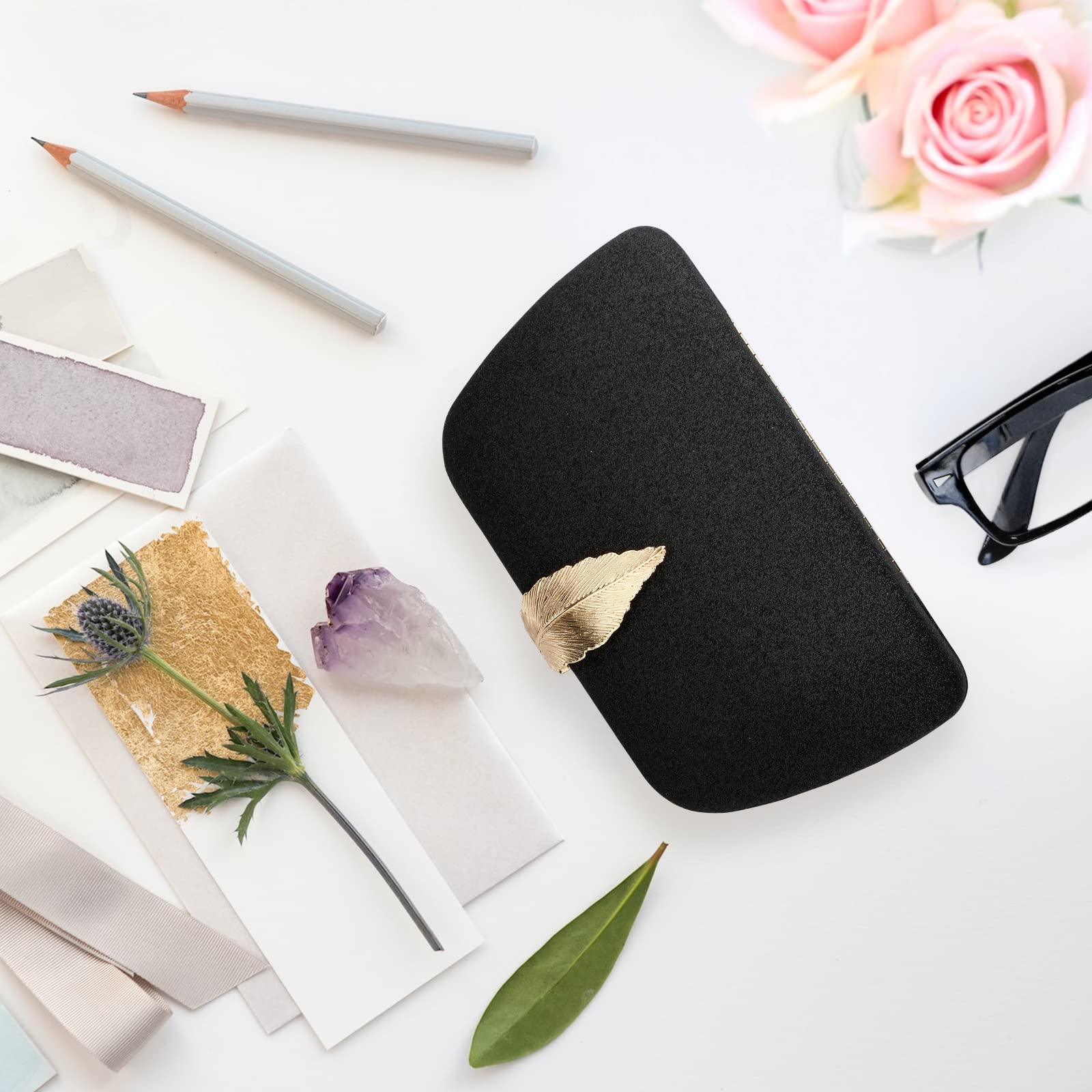 Colorful Stone Evening Clutch Bag for Women Elegant and Charming Wedding Handbags Purses
