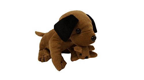 Plush Dogs and Cats Holding Their Babies (12 Dogs Holding Puppies)