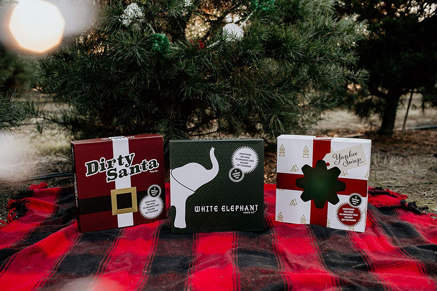 White Elephant Party Kit - The Best Gift to Organize The Gift Exchange Game with The Worst Gifts AS SEEN in Rolling Stone!