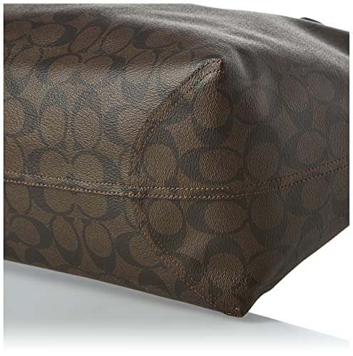 Coach Women's City Tote In Signature Canvas (IM/Brown 1941 Red)