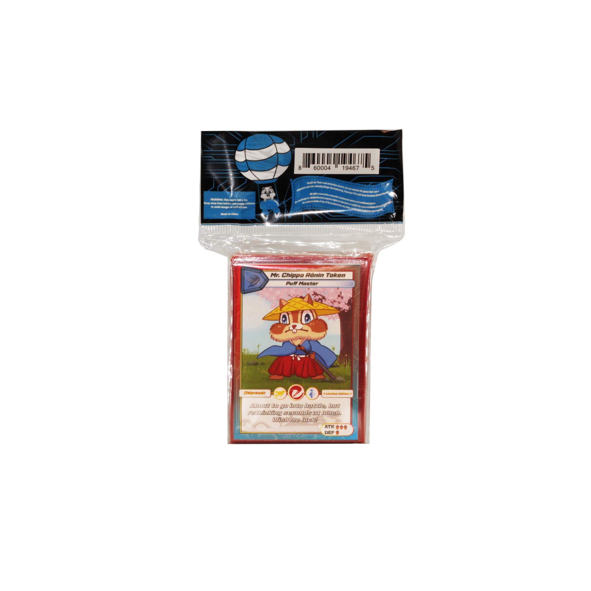 Red 100 Japanese Size Card Sleeves: LDB Duel Brand Sleeves Compatible with Yu-Gi-Oh! and Cardfight!! Vanguard Cards, Non-Slip Textured Back