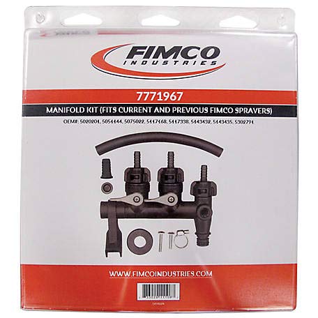 Fimco 7771967 Sprayer Manifold Kit; Fits Current and Previous Fimco Sprayers
