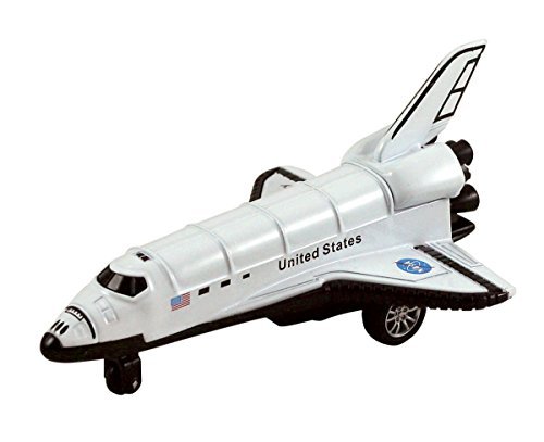 KinsFun 5" Diecast Pullback NASA Space Shuttle