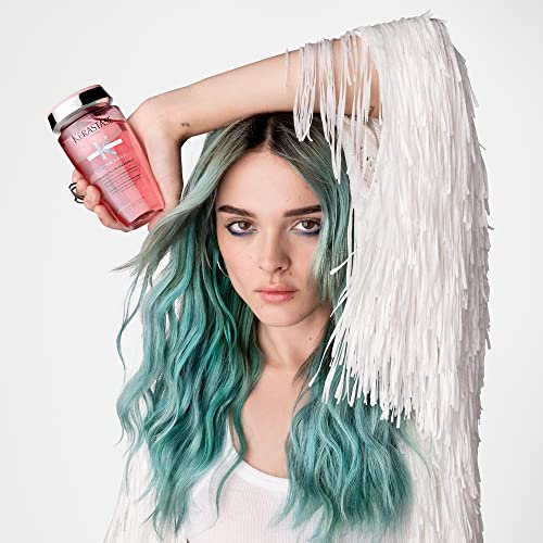 Kerastase Chroma Absolu Chroma Respect Shampoo Riche | For Sensitized or Damaged Color-Treated Hair | Protects and Nourishes | Medium To Thick Hair | With Lactic Acid | 2.7 Fl Oz