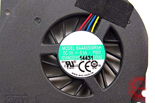 CPU Fan for AVC BAAA0508R5H P003 DC5V 0.5A 4 line Notebook Graphics System Cooling Fan Cooler