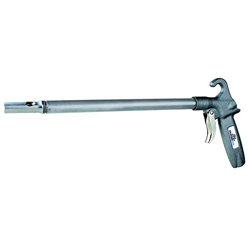 Guardair Long John 75LJ012AA Safety Air Blow Gun OSHA Compliant Alloy Nozzle with 12-Inch Aluminum Extension,Gray