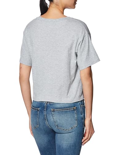 Champion Women's The Cropped TEE, Oxford Gray, X SMALL