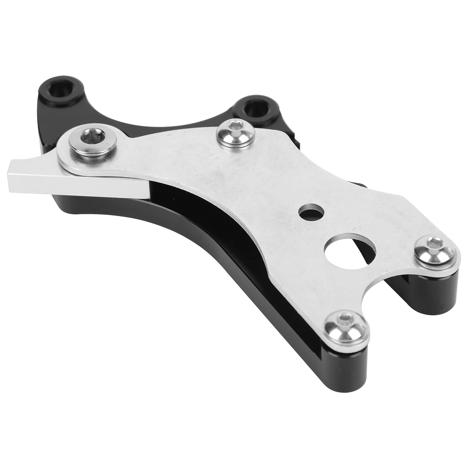 CHICIRIS Road Bike Disc Brake Conversion, Easy Installation Sturdy Bicycle Disc Brake Conversion Seat for Bike Modification