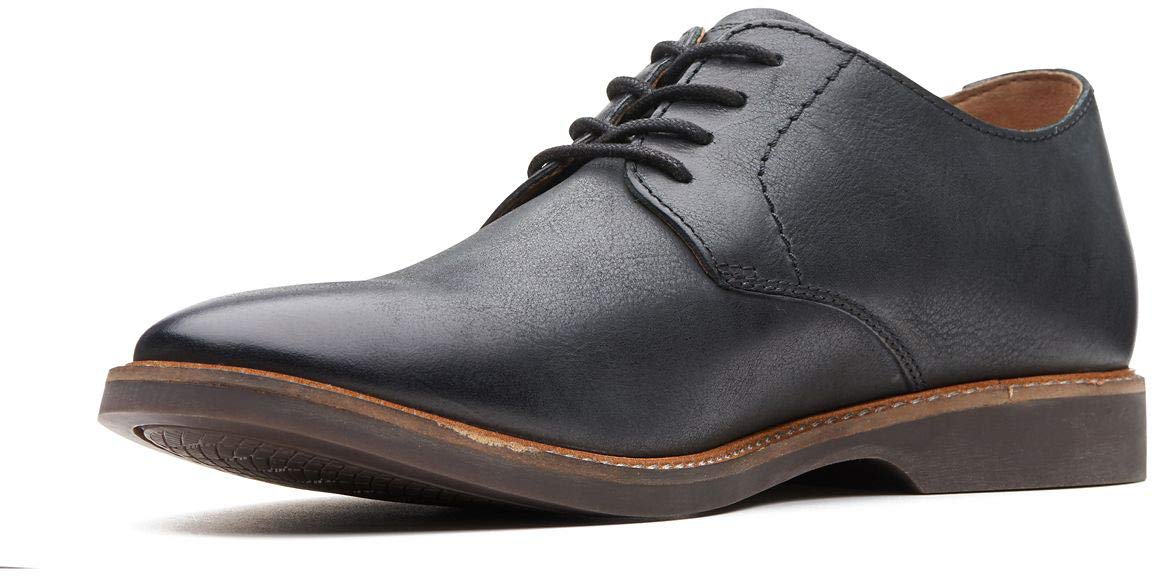 Clarks Men's Atticus Lace Oxford, Navy Suede, 8.5