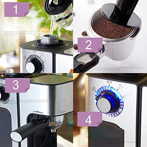 CHUNYU Coffee Machine Commercial Semi-automatic Steam-type Milk Foam