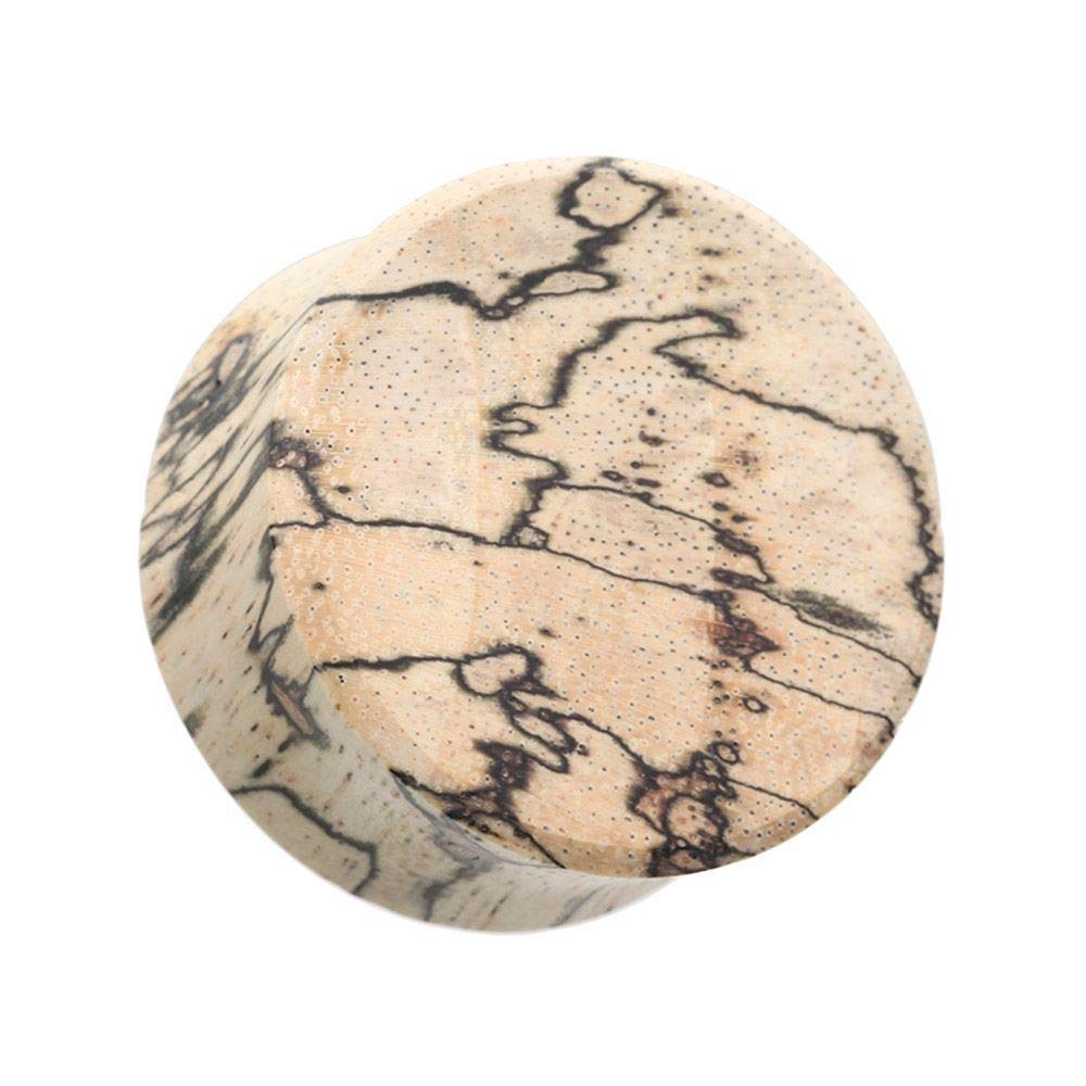 Covet Jewelry Tamarind Wood Double Flared Ear Gauge Plug (3/4" (19mm))