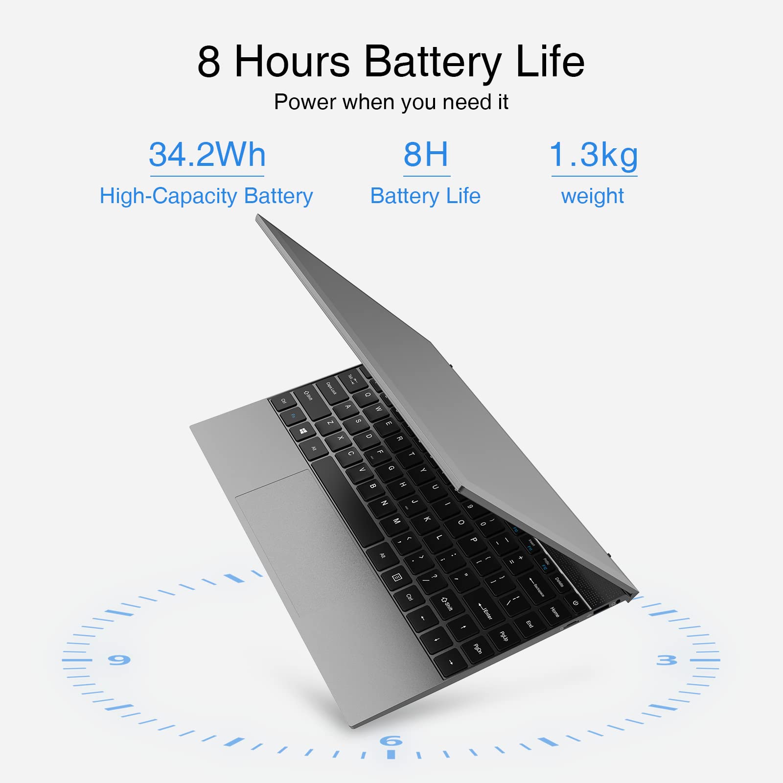 Coolby Windows 11 Laptop, 8GB DDR4 RAM / 128GB SSD Laptop Computer with Intel Celeron J4005, 14.1" FHD 1920X1080 IPS Display, Support 2.4G/5G Hz WiFi, BT, Long-Lasting Battery