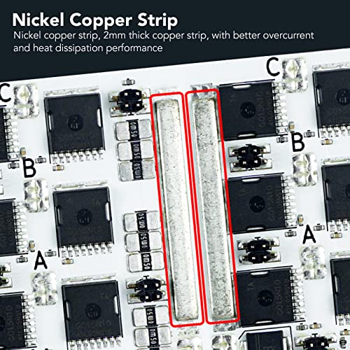 Electronic Speed Controller, Practical Aluminum Alloy Housing High Current Water Cooling ESC 14-84V for DIY