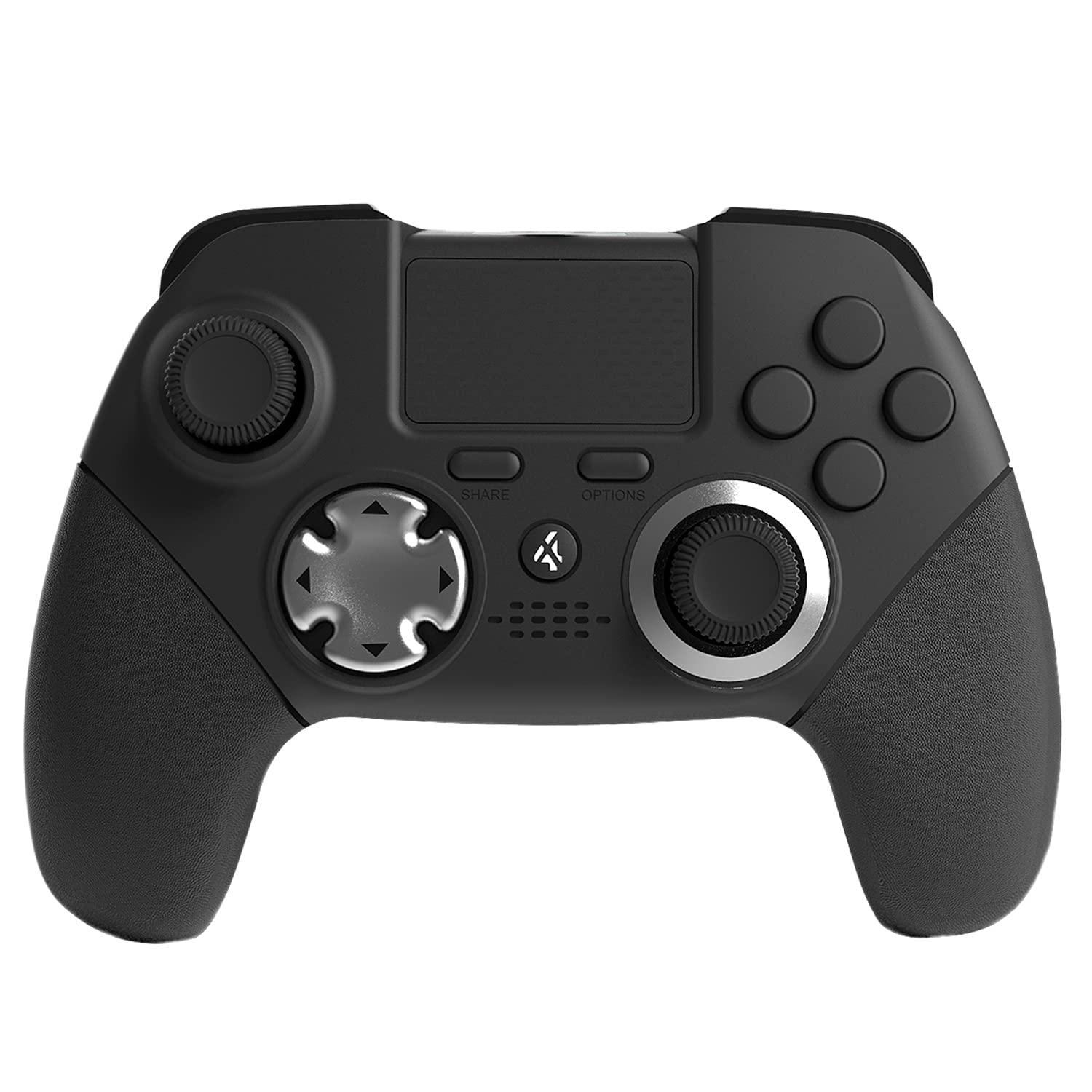 Conbeer Wireless Elite Controller Compatible with PS4/PS4 Pro/PS4 Slim, 6 Axis Sensor Dual Vibration Modded Scuf PS4 Controller with Back Paddles