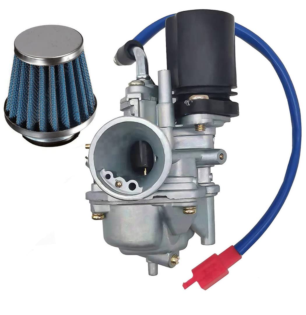 Carburetor & Air Filter Fits for Polaris Sportsman Predator Scrambler 50 90 , Replace for 2 Stroke Dinli Yerf dog Eton 50cc 70cc 90cc 100cc 110cc Motorcycle ATV Quad Dirt Pit Bike Scooter Go Kart