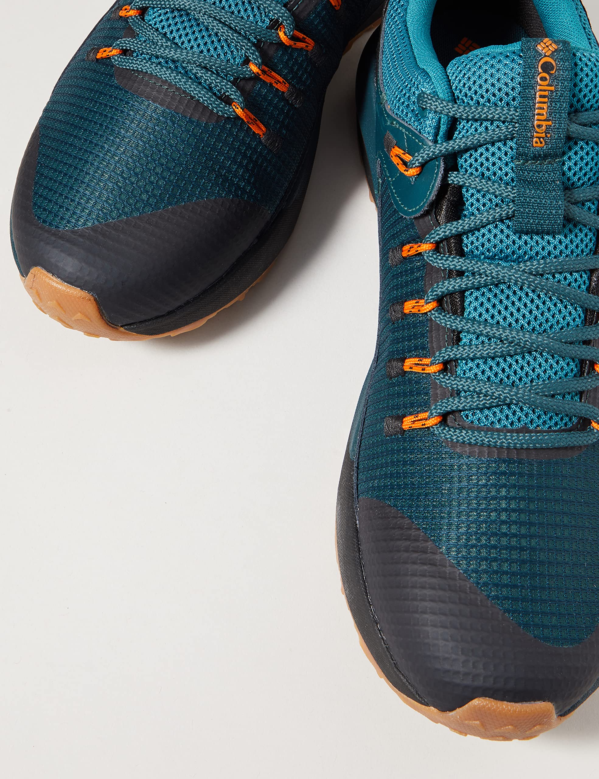 Columbia Men's Trail Walking Shoe, Petrol Blue Black, 9.5