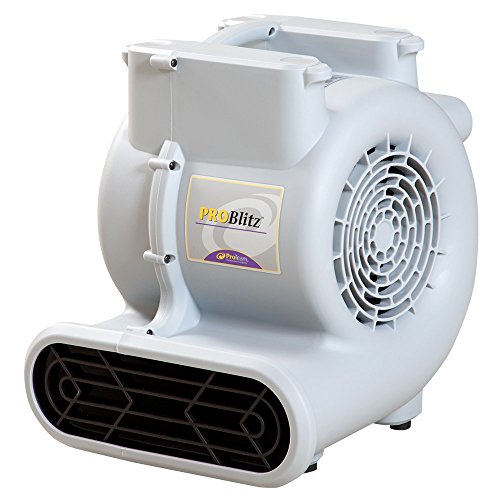 ProTeam 107132 ProBlitz Air Mover Fan, Utility Fan, Carpet Dryer, High Velocity Blower Fan , Grey