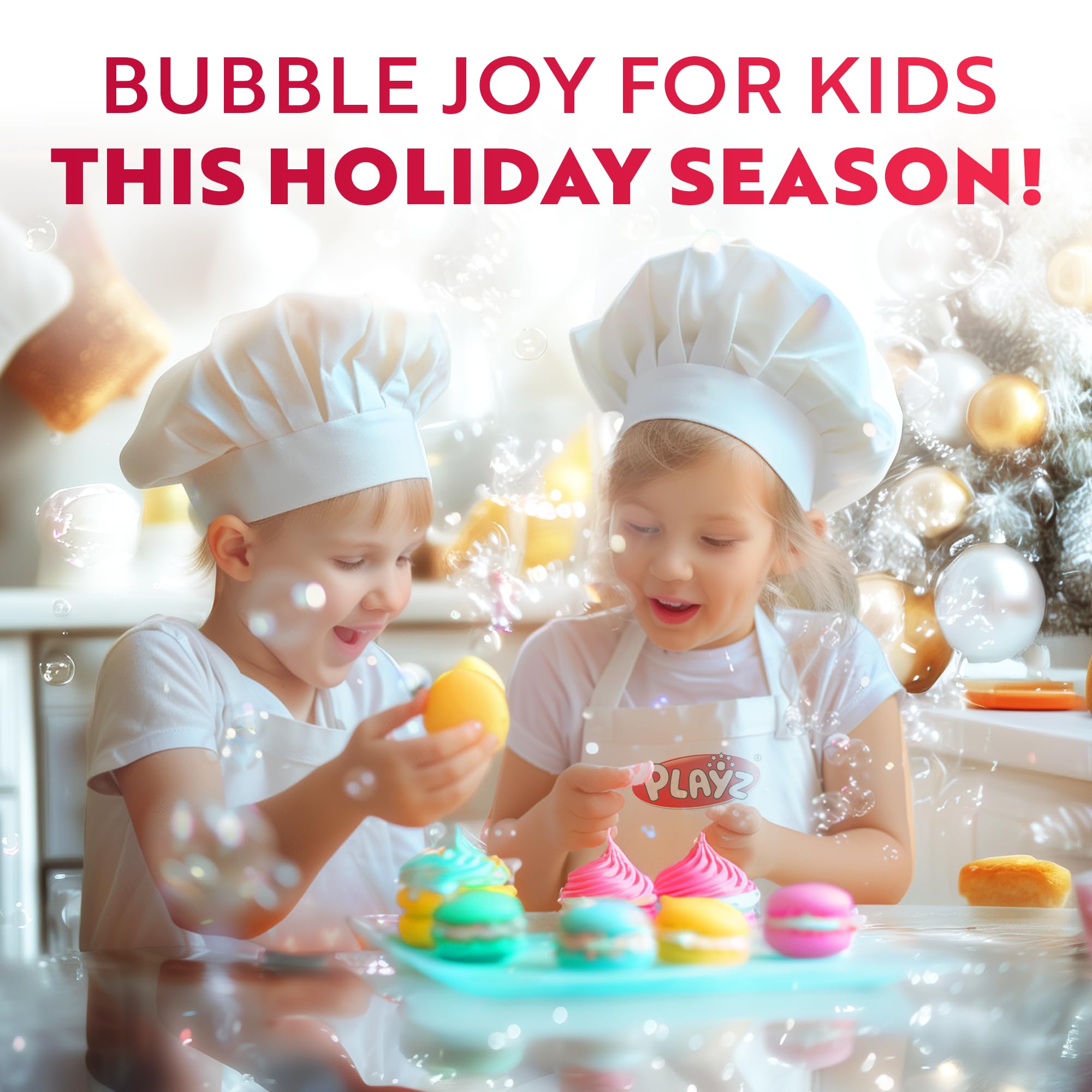Playz Yummy Cupcake Soap & Bubbles DIY Science Kit - Fun STEM Gift for Age 8, 9, 10, 11, 12 Year Old Girls and Boys - Educational Arts and Crafts for Kids Age 8-12