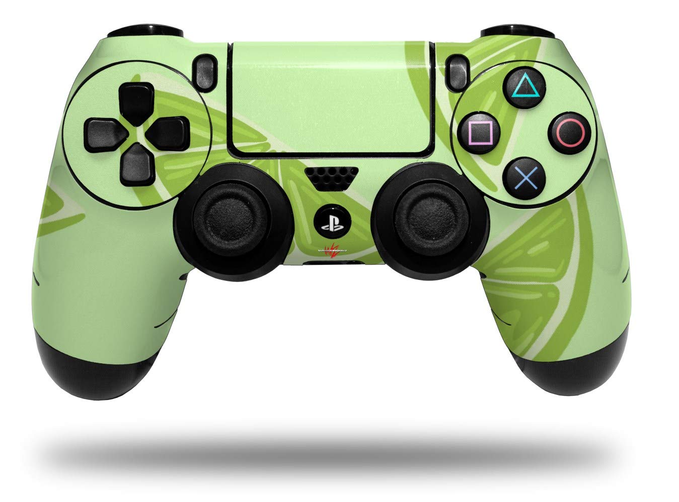 WraptorSkinz Vinyl Decal Skin Compatible with Sony PS4 Controller PlayStation 4 Original Slim and Pro Limes Green (Controller NOT Included)