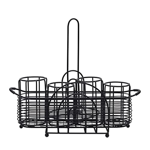 Gourmet Basics by Mikasa Gourmet Basics Art Deco Picnic Buffet Caddy with Paper Towel Holder