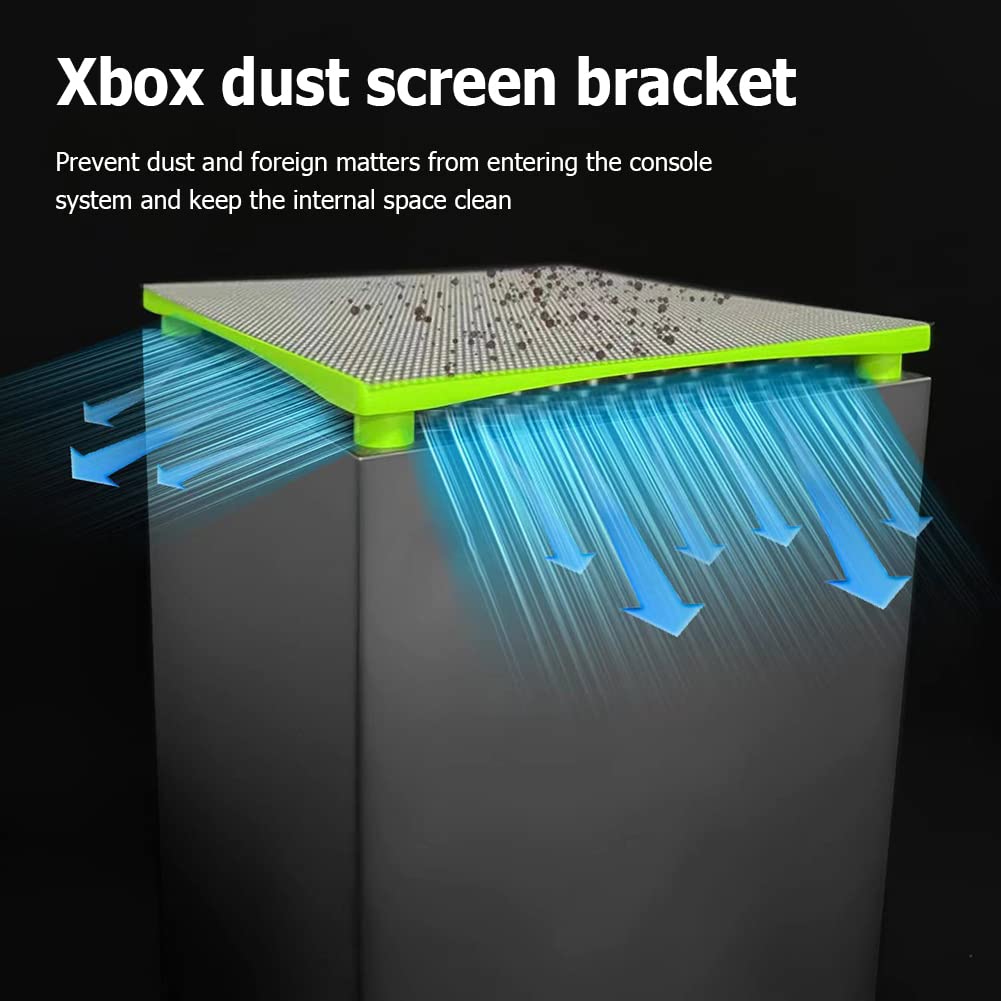 Cooling Fan Filter Dustproof Cover for X-box Series X Gaming Console Dust Cover Game Console Dustproof Net