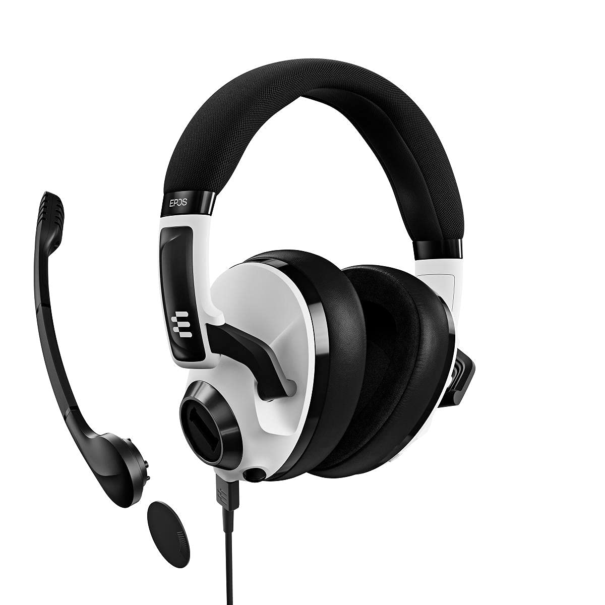 EPOS Gaming Audio H3 Hybrid Closed Acoustic Bluetooth Gaming Headset (White) (Renewed)