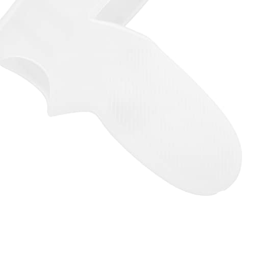ciciglow VR Silicone Handle Protective Cover, Full Protection Touch Controller Grip Cover Transparent Handle Grips Protector for Quest 2(Transparent White)