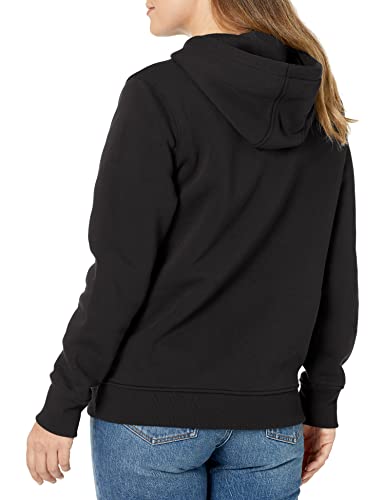 Carhartt Women's Clarksburg Pullover Sweatshirt (Regular and Plus Sizes), black, X-Large