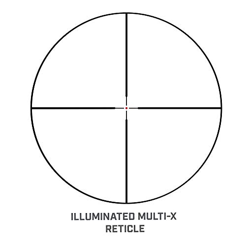 Bushnell Engage 3-9x40mm Riflescope, Illuminated Hunting Rifles Scope with Multi X Reticle