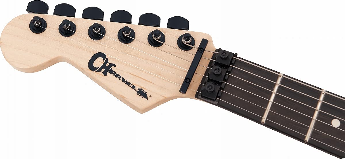 Charvel Pro-Mod San Dimas Style 1 HH FR Sassafras Left-handed Electric Guitar - Satin Black