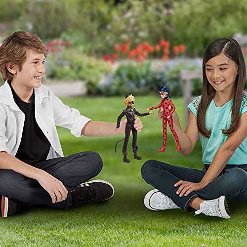 Miraculous Ladybug Mission Accomplished Ladybug & Cat Noir 2-Pack Dolls by Playmates Toys