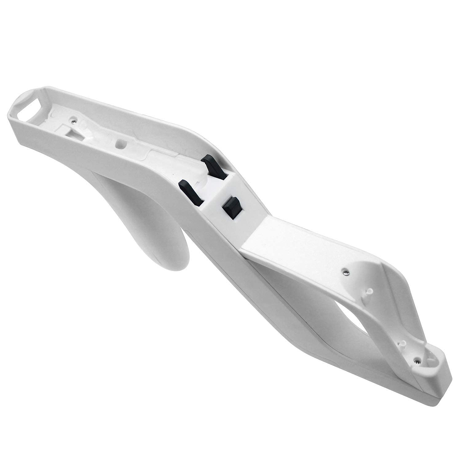Zapper Light Gun Attachment Compatible for Nintendo Wii Remote Nunchuck Wireless Links Remote Controller Shoot Games Shooting (Pack of 2)