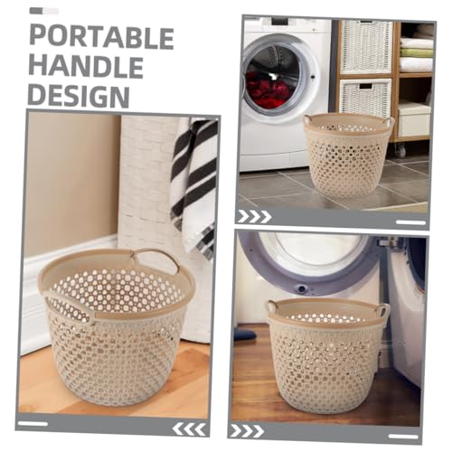 OFFSCH Woven Storage Basket Large Capacity Multi Use Organizer for Tabletop Sundries Laundry and Home Storage Versatile Woven Design for Stylish Organization