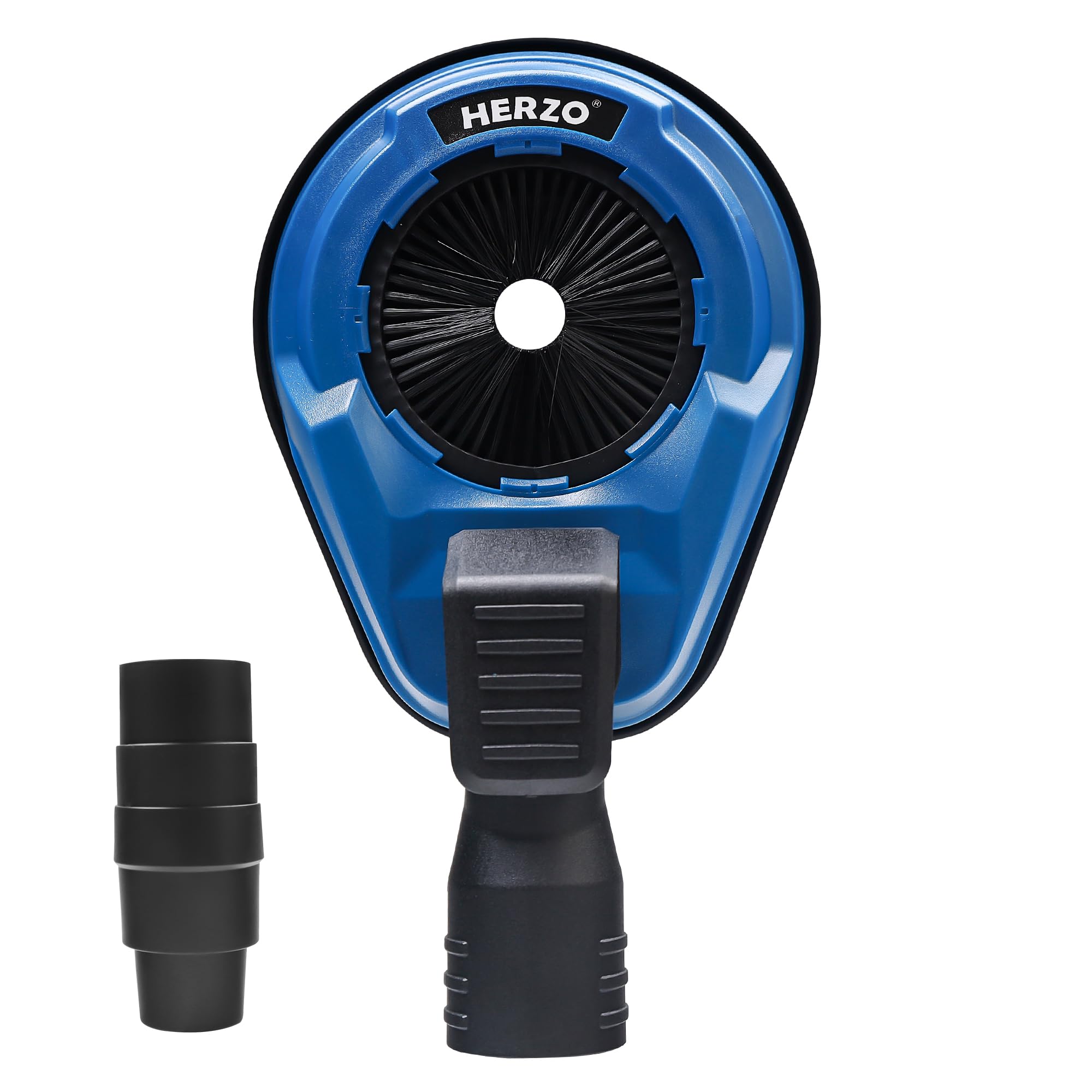 HERZO Drill Dust Collection Attachment, Hammer Dust Collection Attachment, Universal Dust Shroud for Drilling,with a Max Drilling Diameter of 70 mm