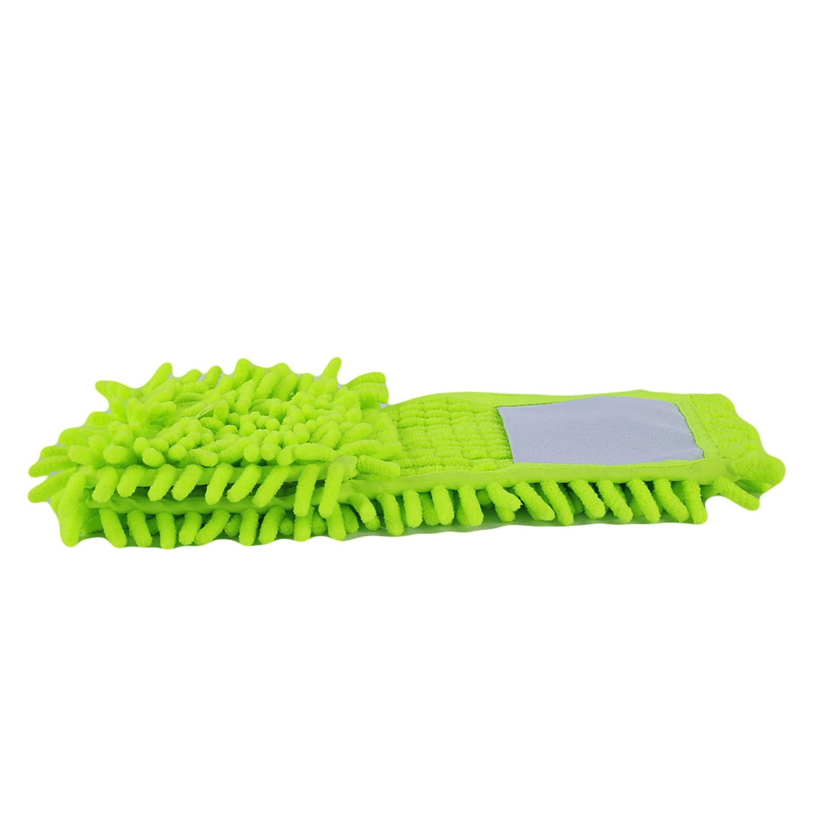 Ellylian Microfiber Flat Mop Replacement Head, Wet And Dry Use, Professional Floor Mop For Hardwood Laminate Tile Vinyl Ceramic,Green