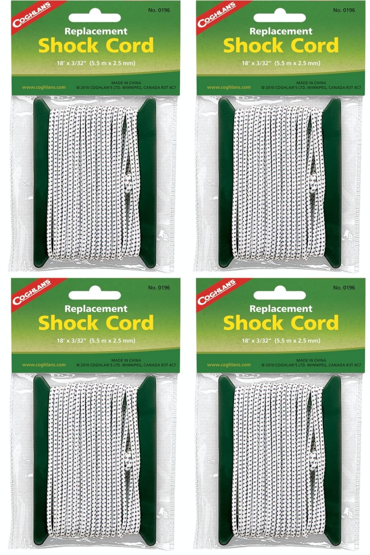 Coghlan's Replacement Shock Cord 18 Ft. X 3/32 in.