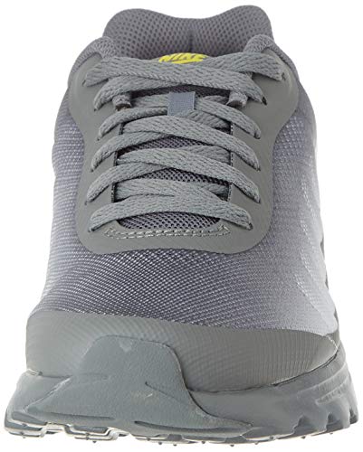 Nike Men's AIR MAX Invigor Running Shoe, Smoke Grey White Opti Yellow, US Men 11(M)
