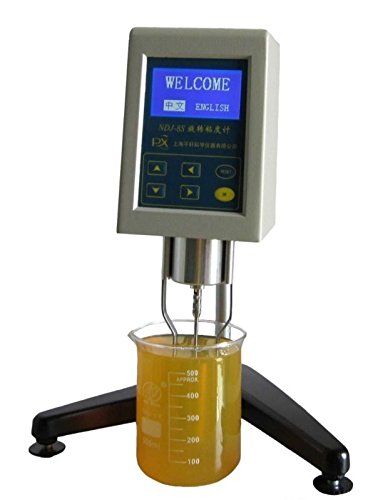 keyu Ndj-5s LCD Digital Rotational Viscometer Viscosity Meter Rotary Viscometer Viscosity Fluidimeter Tester Meter 110V/220v
