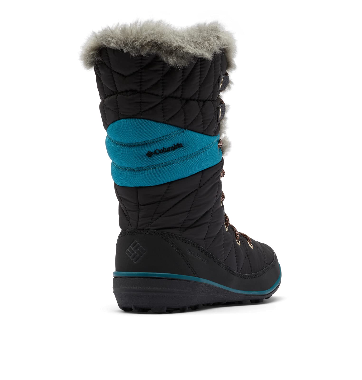 Columbia Women's Heavenly Omni-Heat, Black/Deep Water, 6