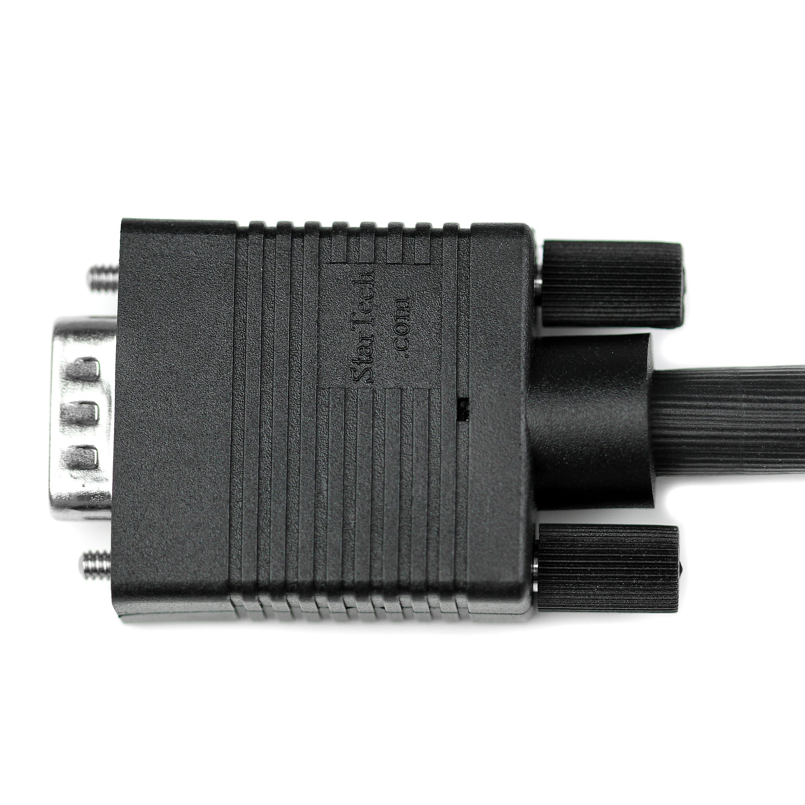 StarTech.com 20 ft. (6.1 m) VGA to VGA Cable - HD15 Male to HD15 Male - Coaxial High Resolution - VGA Monitor Cable (MXT101MMHQ20)