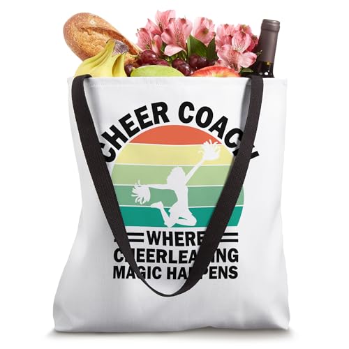 Cheerleading Coach Cheer Coach Cheerleader Cheer Training Tote Bag
