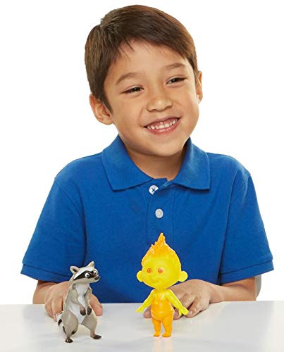 The Incredibles 2 Jack-Jack & Raccoon Action Figures 12" Scale