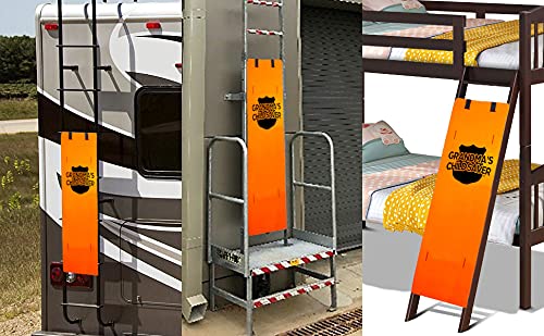 Grandma's Child Saver - Expert Pool Safety - Pool Ladder Guard - Child Protector - Prevent Drowning, Orange