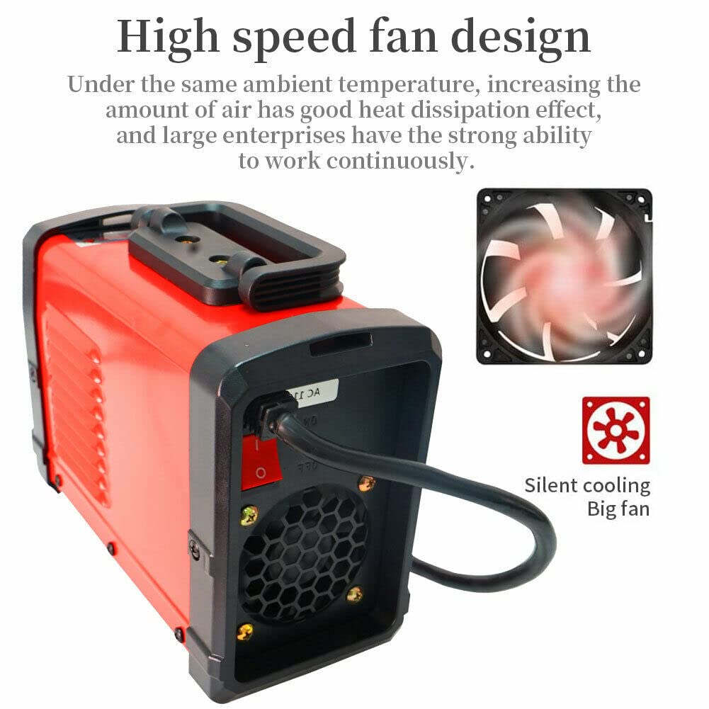 Evargc Stick Welder, Single Phase 110V 300Amp MMA Welder Machine, IGBT Inverter ARC Welding Machines Digital Display LCD Hot Start Arc Force Anti-Stick, Electrodes from 1/16 in. to 3/32 in With Gloves