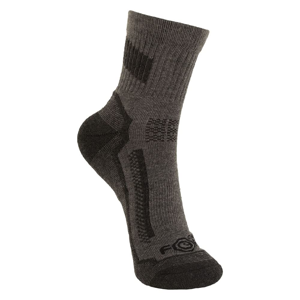 Carhartt Men's A528-3 Force™ Performance Quarter Work Sock 3-Pack - X-Large - Charcoal
