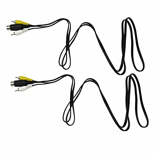 WGL New 6FT RCA TV AV Audio Video Cord Cable for Sega Genesis & Sega Master System