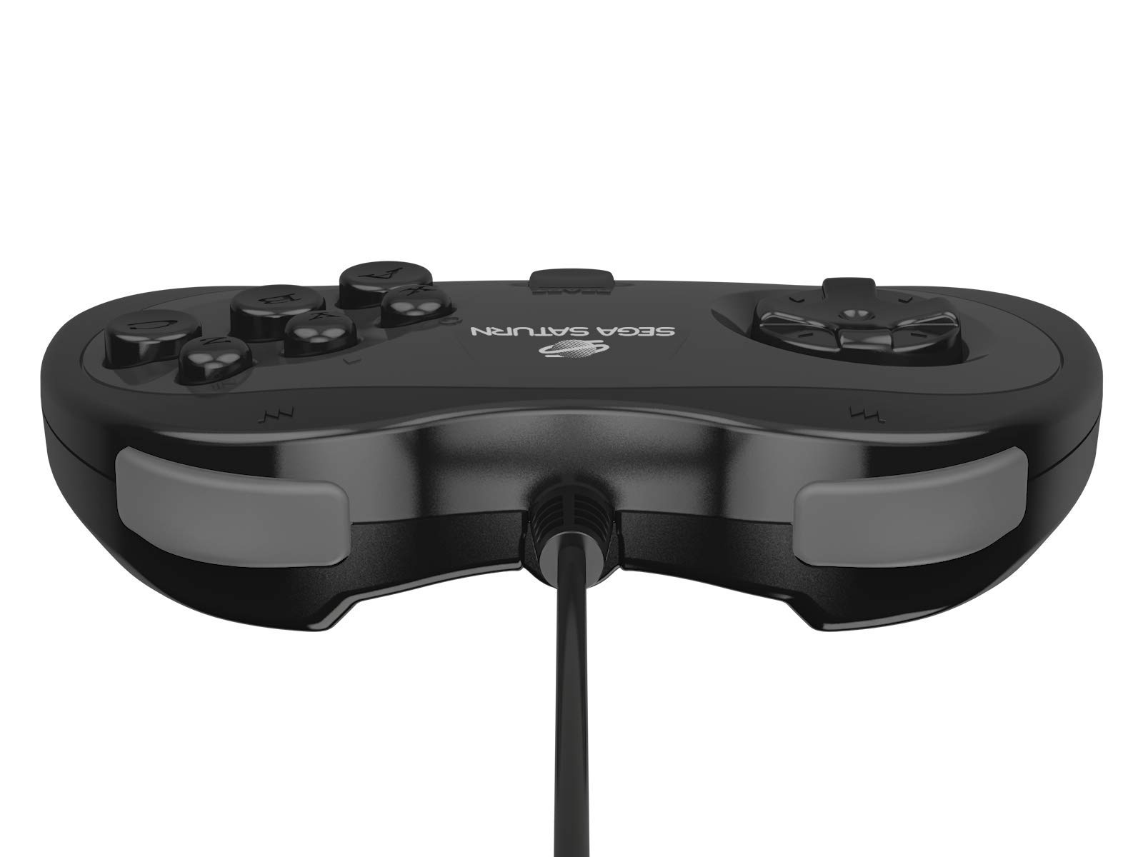 Retro-Bit Saturn Official Saturn Controller Pad - Original Port - Black