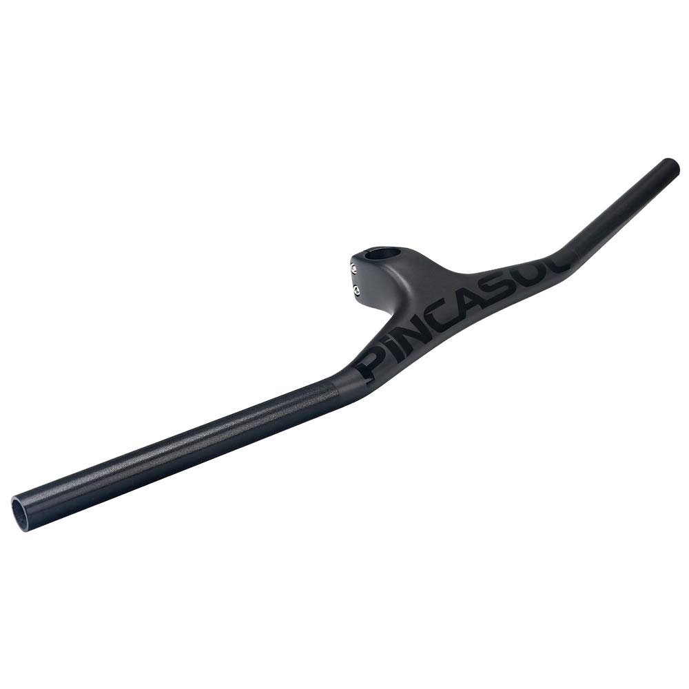 Carbon Mountain Bike Handlebars, Integrated Handlebar, Integrated Carbon Bar and Stem, -17 Degree stem, 740mm Width-iC SL bar/stem, 1-1/8 inch Stem