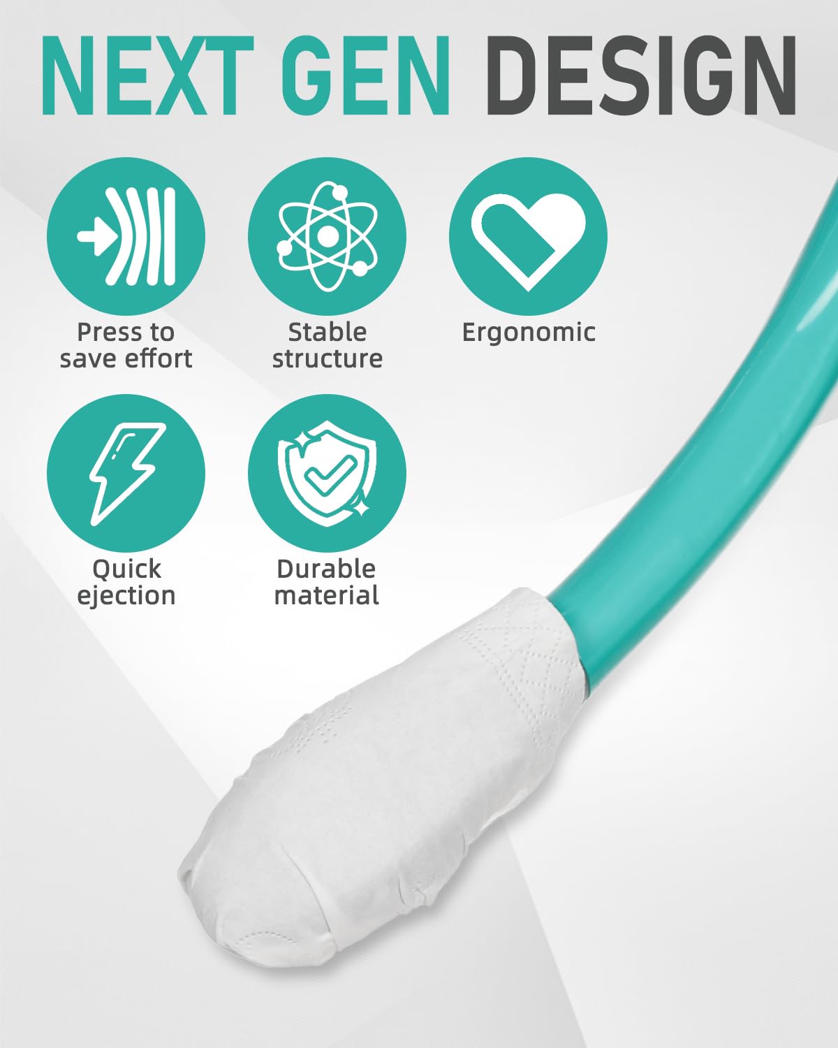 Extended Reach Butt Wiper Set - Includes 2 Toilet Aids for Wiping Tool and Butt Cleaner Bath Brush Long Handle - Bottom Buddy Wiping Aid for Disabled,Elderly,Pregnant(3 Pack)